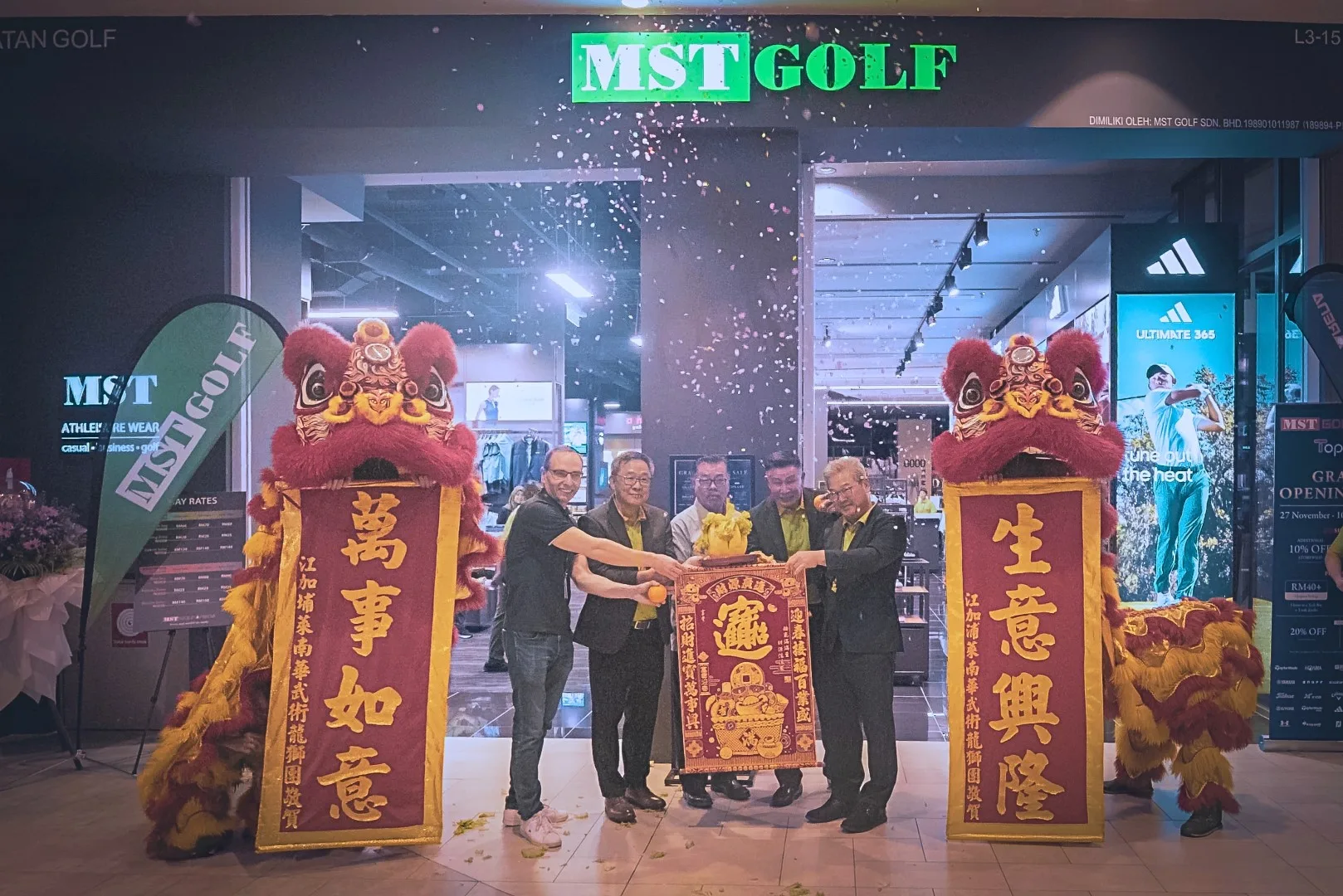 MST Golf Officiates 40th Outlet In Malaysia, Opens Largest Indoor Golf ...